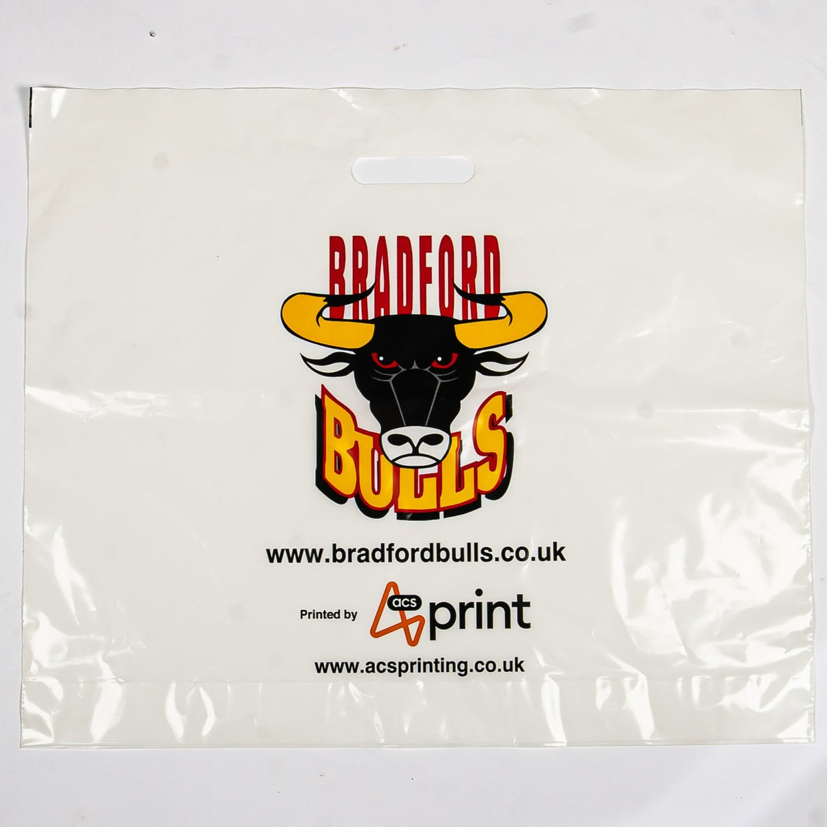 Bulls Carrier Bag – Bradford Bulls Store