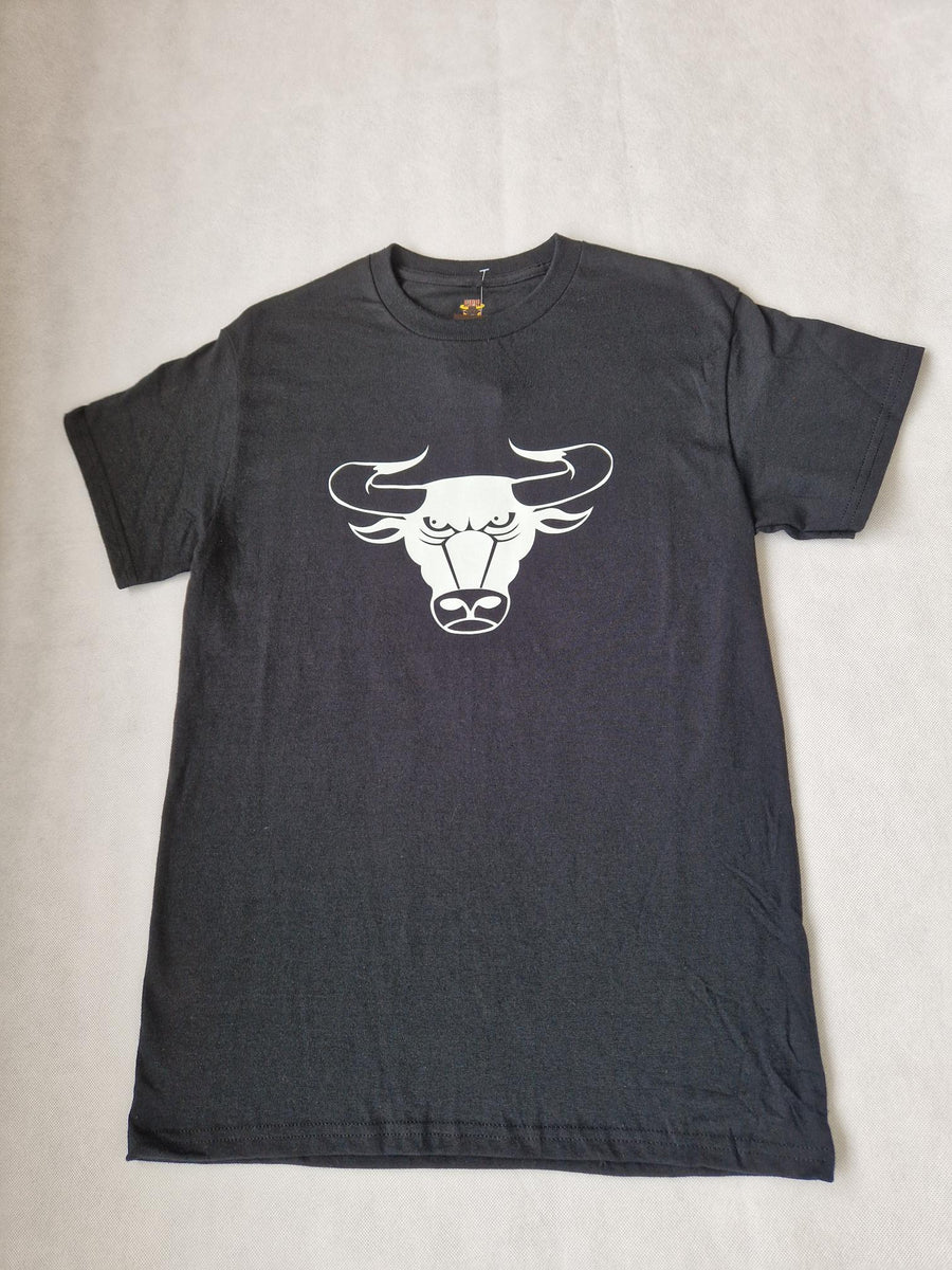 Bulls Head Tee Black – Bradford Bulls Store
